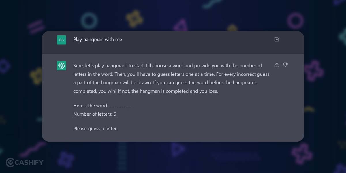 Best ChatGPT Games To Enjoy In 2024 | Cashify Blog