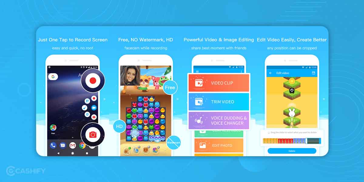 Top 8 Best Screen Recorder Apps For Android | Cashify Blog