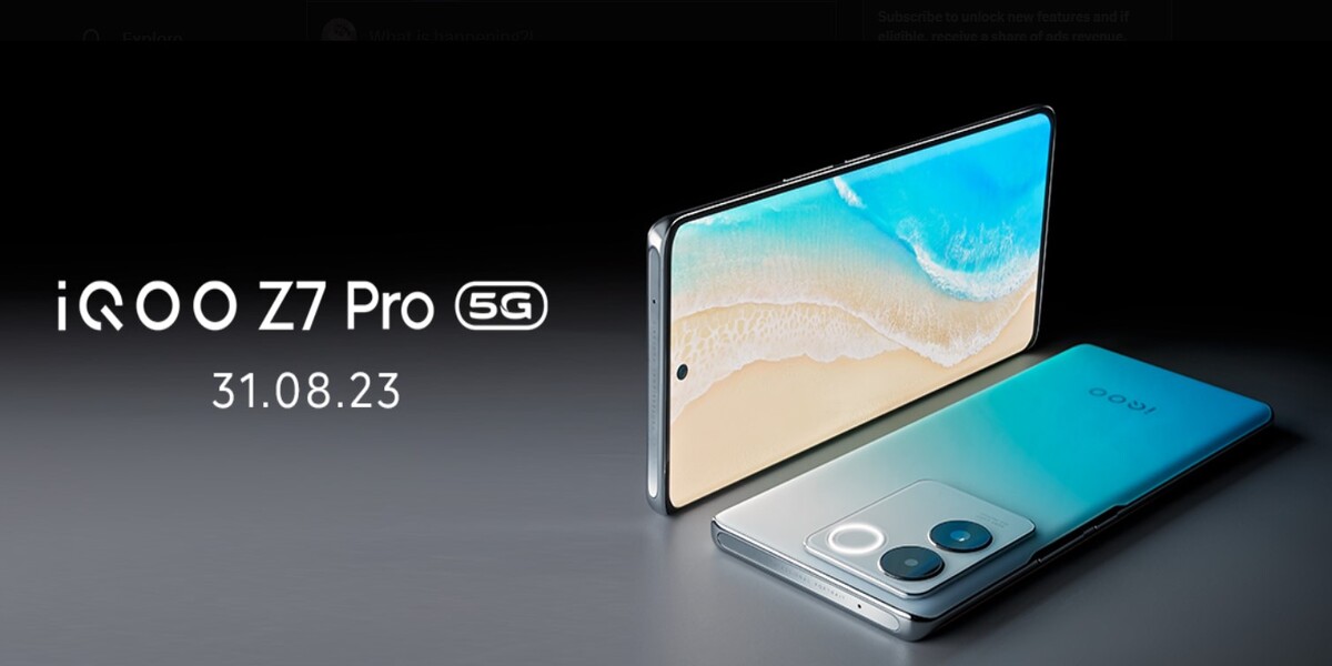 iQOO Z7 Pro Design and Specifications Confirmed Ahead Of Launch ...