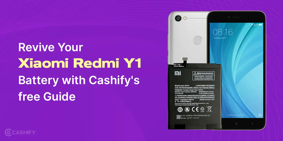 A Free Guide To Repair Xiaomi Redmi Y1 Battery Issue | Cashify Repair Blog