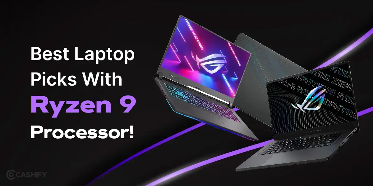 Top Ryzen 9 Laptop Picks For April 2024! | Cashify Blog