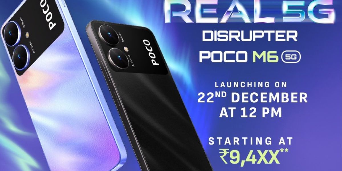 Poco M6 5G India Price Teased Ahead Of Launch | Cashify News