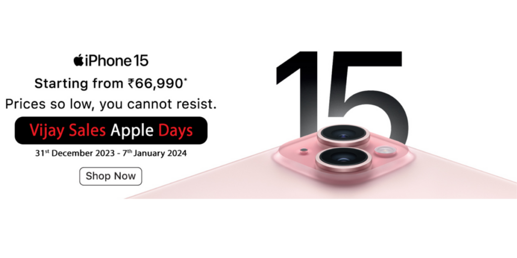 iPhone 15 Series Gets Huge Discount In Vijay Sales Apple Days | Cashify ...
