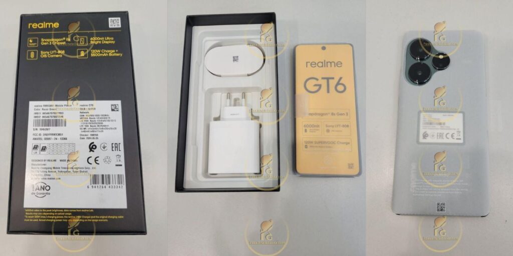 Realme GT 6 Retail Box Leaks, Specifications Revealed | Cashify News