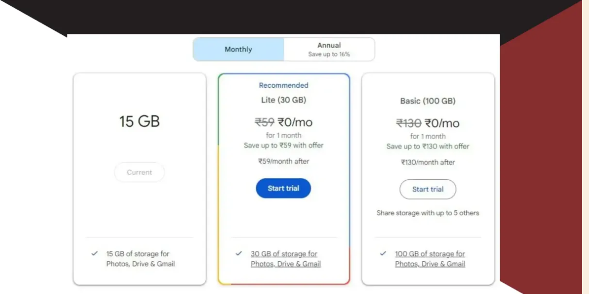Google One Lite Rolls Out in India with Affordable Cloud Storage ...
