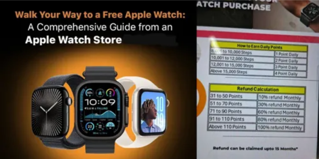 Get Free Apple Watch For Walking Just 15K Steps Daily: Here's How ...
