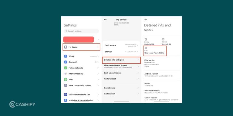 How To Check Processor In Mobile (Android And iPhone) | Cashify Blog